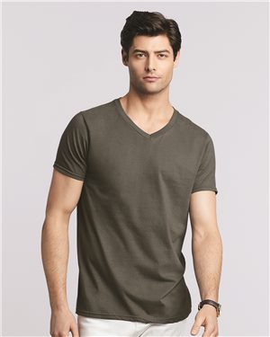 Mens V-Neck - Carlos Graphics Printing - 1